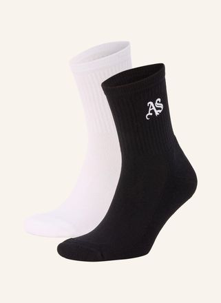 AllSaints Allsaints 2er-Pack Socken Joss Gothic weiss