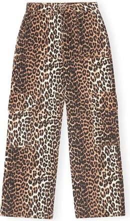 Ganni Damen, Hosen, Braun, W26Gr&ouml;&szlig;e