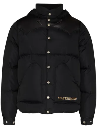 Mastermind Japan x Rocky Mountain doudoune à capuche - Noir