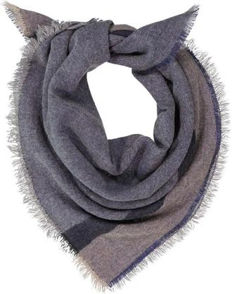 Eagle Herren Schals blau Kashmere-Wolle