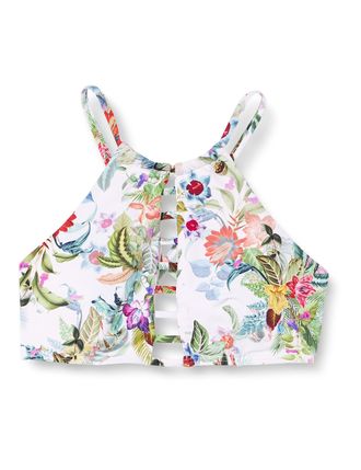 Sylvie Flirty Lingerie Damen Bikinioberteil Brune, Mehrfarbig (Flower Print 8888), 42 (Herstellergr&ouml;&szlig;e: 42B)