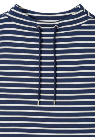Cecil T-Shirt TOS Striped Funnel Neck