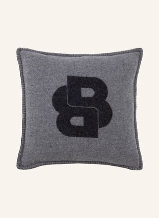 HUGO BOSS Dekokissenh&uuml;lle Signature grau
