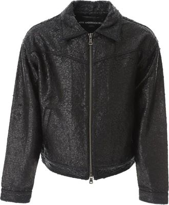 Andersson Bell Homme, Vestes, Noir, Taille: XL Morato Zip-Up Jacket