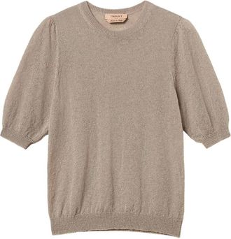 Twinset Rundhals-Strickware - - Knitwear - Damen - Beige - M