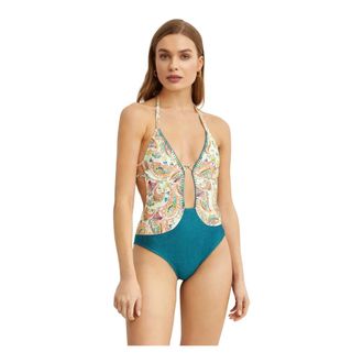 Del Maar Femme, Maillots de bain, Vert, Taille: 42 FR Maillot de bain une pi&egrave;ce Yanu