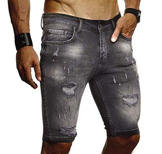 LEIF NELSON Short - Homme - Noir - 34W