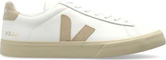 Veja Homme, Chaussures, Blanc, Taille: 42 EU Campo Leather Baskets