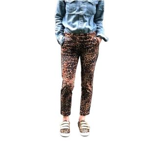 Mason's Pantalon leopard Masons - Taille: 40IT-Couleur site: Leopard-Couleur fournisseur: Camouflage - Femme - Pantalons - Multicolore - Taille: 38 FR