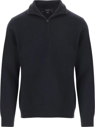 Vince Homme, Pulls, Bleu, Taille: M Pull en Cachemire