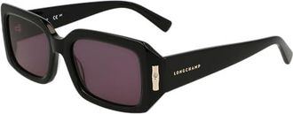 Longchamp Lunettes de Soleil LO765S N 001 BLACK 53/18/140 Femme