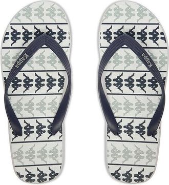Kappa Zehentrenner 371D2UW Blue Marine - White - Grey Lt Lead Dunkelblau