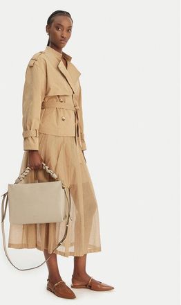 Coccinelle Handtasche M250 Boheme Grana Double E1 M50 19 02 01 Hellbeige