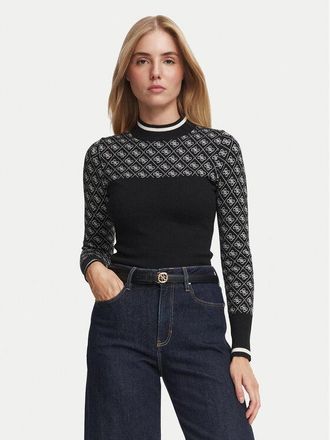Guess Pullover W5BR24 Z3JD2 Schwarz Slim Fit