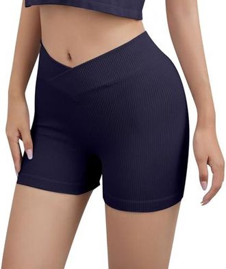 Generic Short De Velo Femme Bermudas Eponge Course Fluo Denim avec Smartphone Stretch Galbant Maille Fushia Terracotta Technique Effiloch&eacute; Tendance Shirt Deco