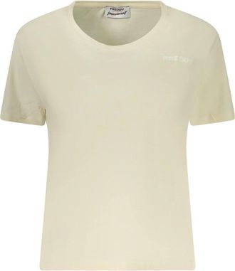 Freddy Femme, Tops, Beige, Taille: 38 FR T-shirt &agrave; manches courtes Wcylt2