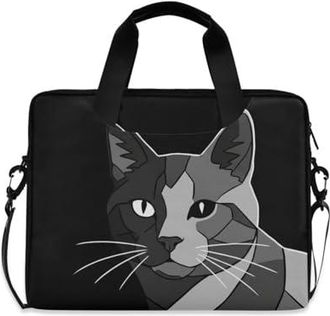 Alaza Sac pour ordinateur portable de 40,6 à 15,6 pouces, sacoche pour ordinateur portable pour femme, homme, étudiant, travail, voyage, bandoulière, Cat I2