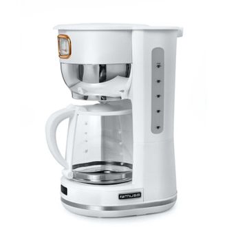 Muse MS-220 W - Cafeti&egrave;re - r&eacute;servoir 1.4 L (10 tasses) avec Porte-filtre - 1000W