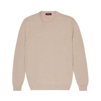 Zanone Round-Neck Strickwaren - - Knitwear - Herren - Beige - 2XL