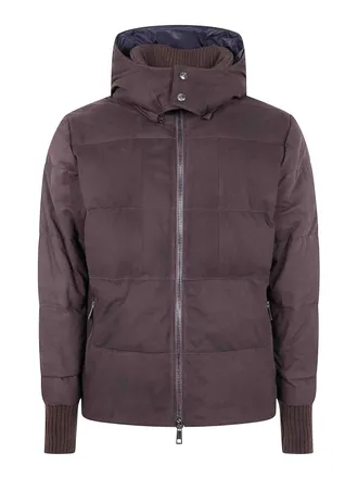 Giorgio Brato Blouson Rembourr&eacute; - Marron