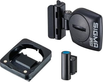 Sigma STS Rad 2 KIT 2450 | Geschwindigkeitsmessung f&uuml;r Digitale Funkfahrradcomputer (CR2450) | Kit f&uuml;r&acute;s Zweitrad | Inklusive Halterung (CR2450), Geschwindi