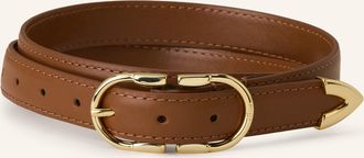 Maje Lederg&uuml;rtel braun
