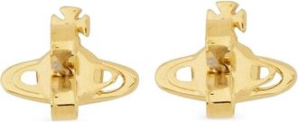 Vivienne Westwood Orb Detail Gold Earrings - Gold