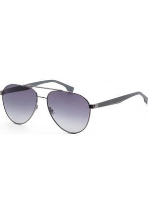 HUGO BOSS Hugo Boss Herren 60 mm schwarze Sonnenbrille BOSS1485S-0PTA-1I