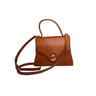 Givenchy Sac &agrave; main en cuir Pre-owned - Femme - Pre-owned - Brun - Taille: ONE Size