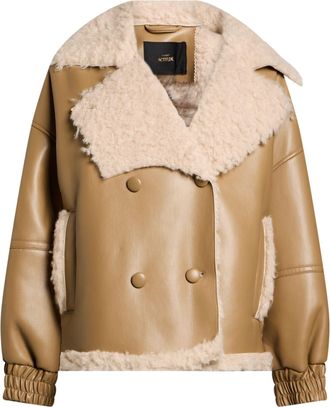 Twin-Set JACKEN & M&Auml;NTEL - Shearling- & Kunstfell auf YOOX.COM