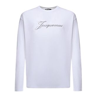 Jacquemus Langarmshirts - - Tops - Damen - Wei&szlig; - 2XS
