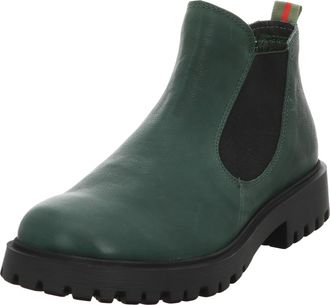 Think Think Trento Damen chromfrei gegerbte nachhaltige Chelsea Boot Stiefelette, Pino 7000, 36.5 EU