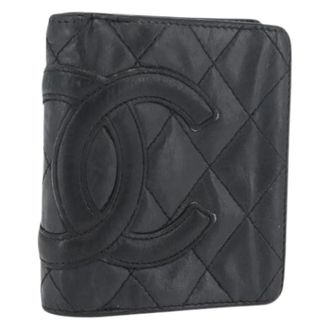 Chanel Pre-owned Cuir petite-maroquinerie - Femme - Pre-owned - Noir - Taille: ONE Size