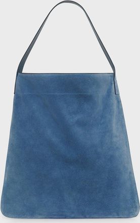 Gerard Darel Sac hobo en cuir velours - LADY - Chambray