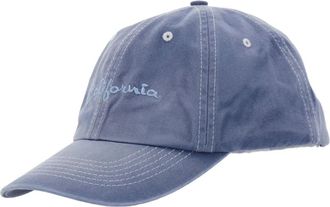 ERL Erl, Homme, Accessoires, Bleu, Taille: ONE Size California Cap Woven