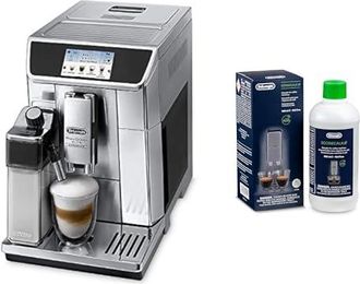 DeLonghi PrimaDonna Elite Experience ECAM 656.85.MS Kaffeevollautomat mit LatteCrema Milchsystem, Cappuccino, App-Steuerung, Trinkschokoladenfunktion, Edelstah