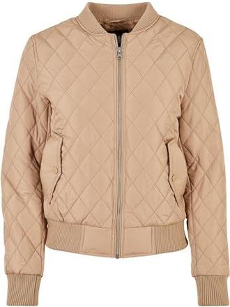 Urban Classics Veste en Nylon pour Femme, Beige uni, XXL