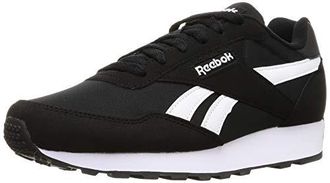 Reebok Rewind Run, Sneakers Basses Mixte, Noir, blanc, noir, 39 EU