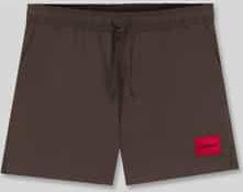 HUGO BOSS Badeshorts mit Label-Patch Modell DOMINICA
