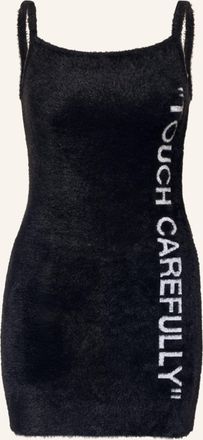 Off-white Strickkleid schwarz