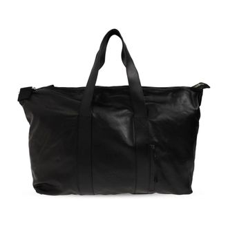 AllSaints Homme, Sacs, Noir, Taille: ONE Size Kei Leather Weekender Bag