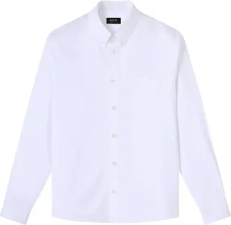 A.P.C. A.p.c., Homme, Chemises, Blanc, Taille: L Casual Chemises