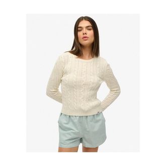 Superdry Pull Slim Essentials en C&acirc;ble