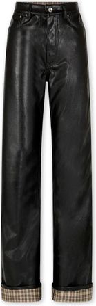 Paco Rabanne Femme, Pantalons, Noir, Taille: W27 Wide Pantalons