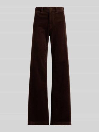 Polo Ralph Lauren Weite Hose aus Baumwoll-Mix in Cord-Optik