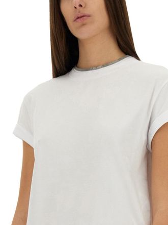 Brunello Cucinelli Cotton Jersey T-Shirt - White