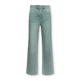 Elena Miro Washed Flare Jeans - - Jeans - Damen - Blau - 3XL