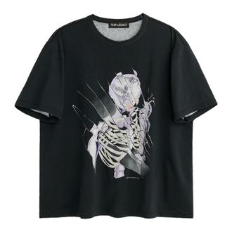 Our Legacy Homme, Tops, Noir, Taille: M New Box T-Shirt