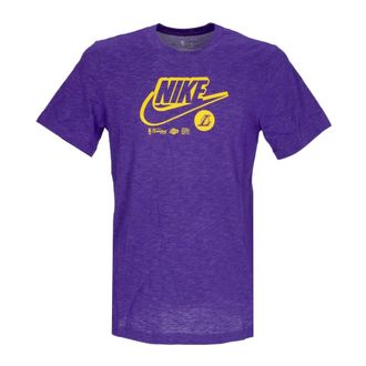 Nike Homme, Tops, Violet, Taille: XL T-shirt NBA Essentials Logo Violet