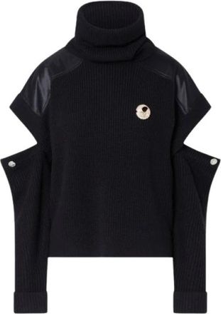 Liu Jo Rollkragenpullover mit Cut-Outs - - Knitwear - Damen - Schwarzk - S